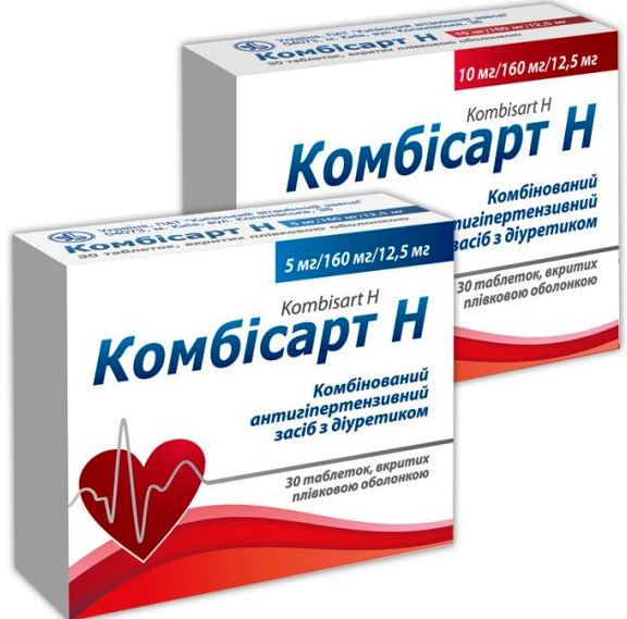 Комбисарт (Combisart): описание, рецепт, инструкция